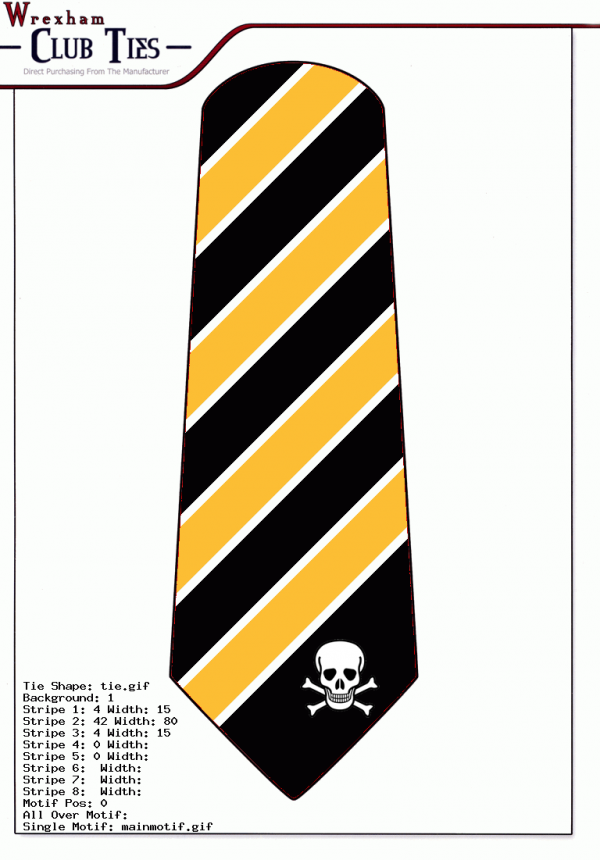 Wrexham Club Ties Ltd – British Made Ties and Bows