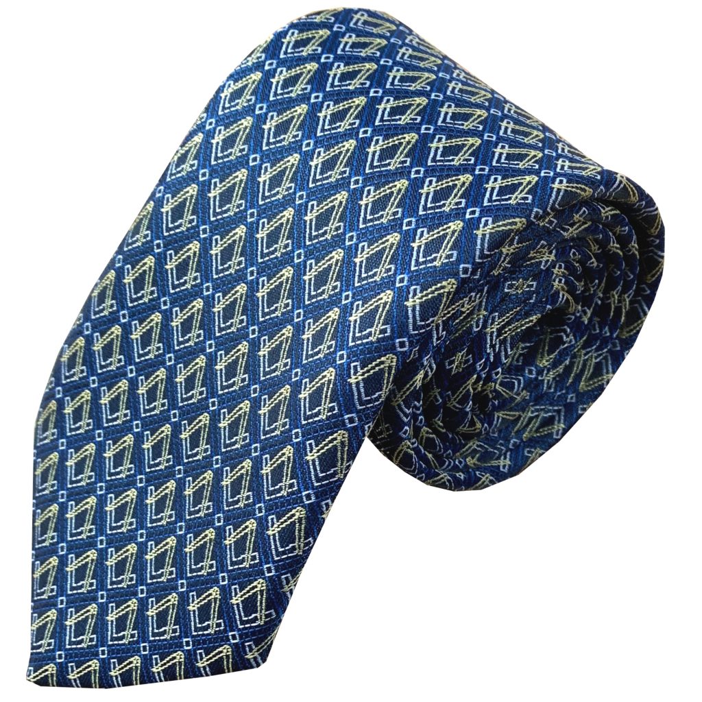 Blue Masonic Tie (Adult) - Wrexham Club Ties